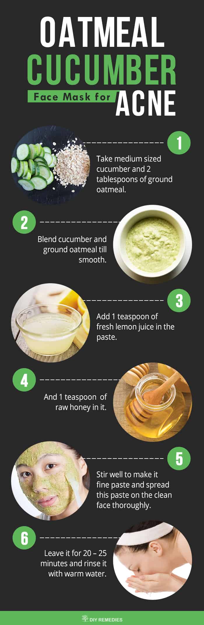 DIY Oatmeal Face Masks for Acne